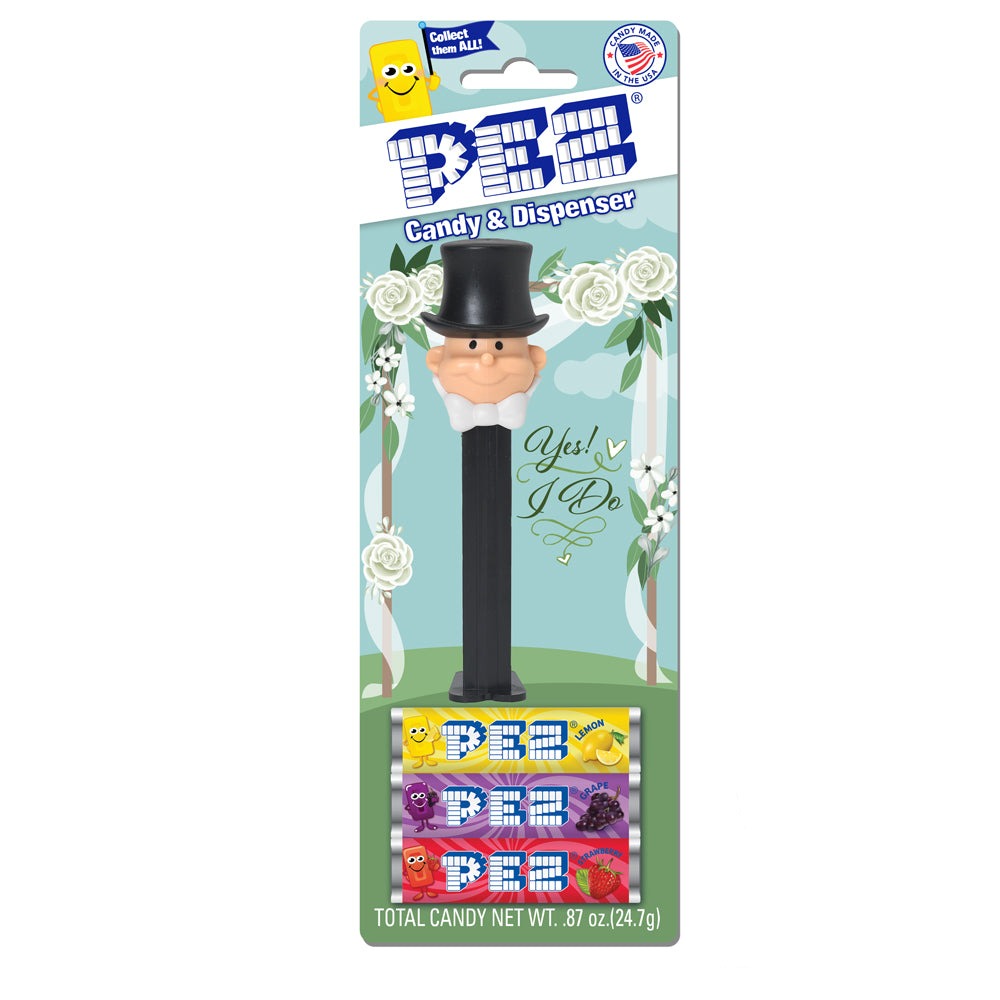 Groom (Light Skin Tone/Black Top Hat) | PEZ Official Online Store ...