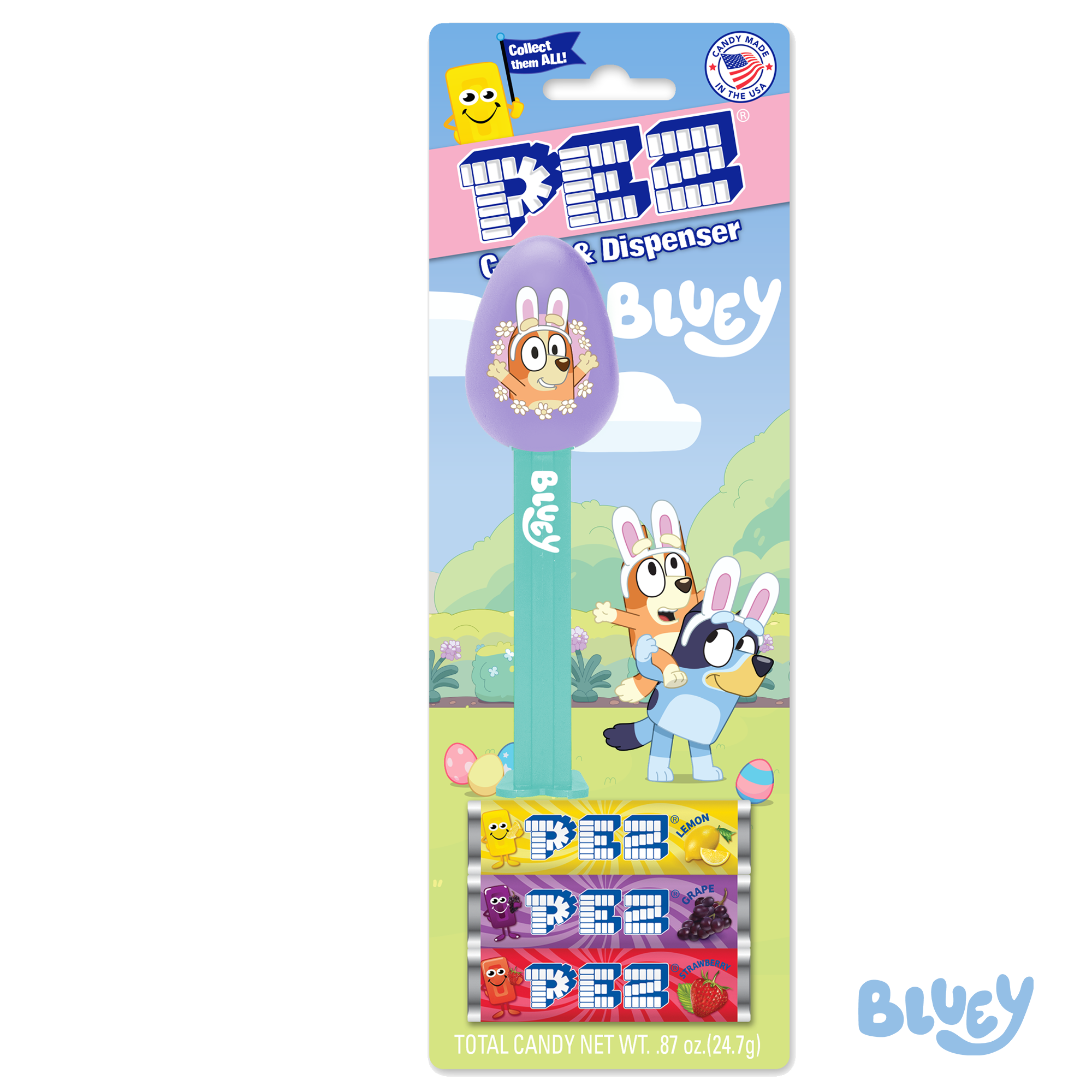 Bluey Easter PEZ Dispenser & Candy | Bluey | PEZ Official Online Store ...
