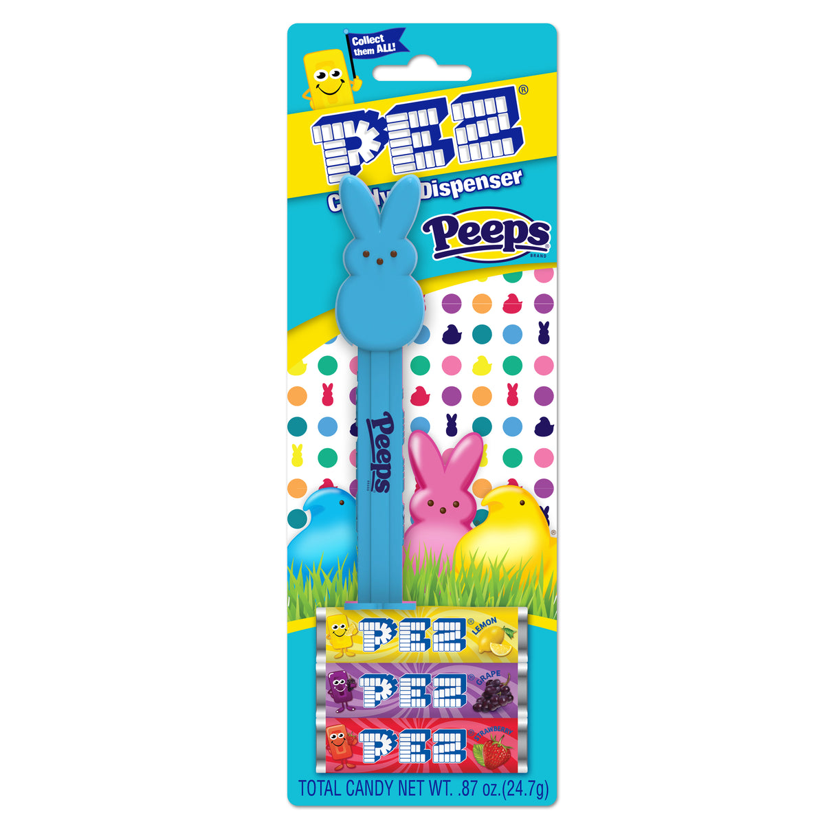 Peeps Blue PEZ Dispenser & Candy | Peeps | PEZ Official Online Store ...