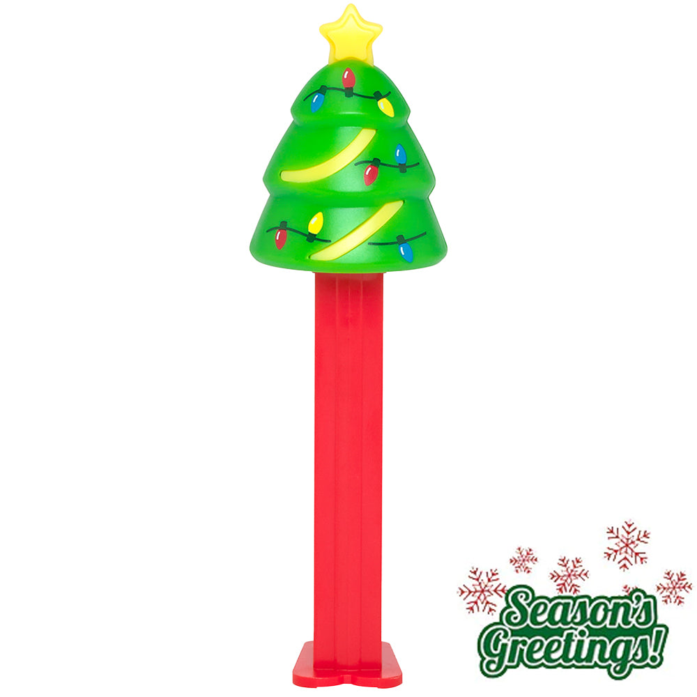 Christmas Tree (Red Stem) PEZ Dispenser & Candy | Christmas | PEZ ...
