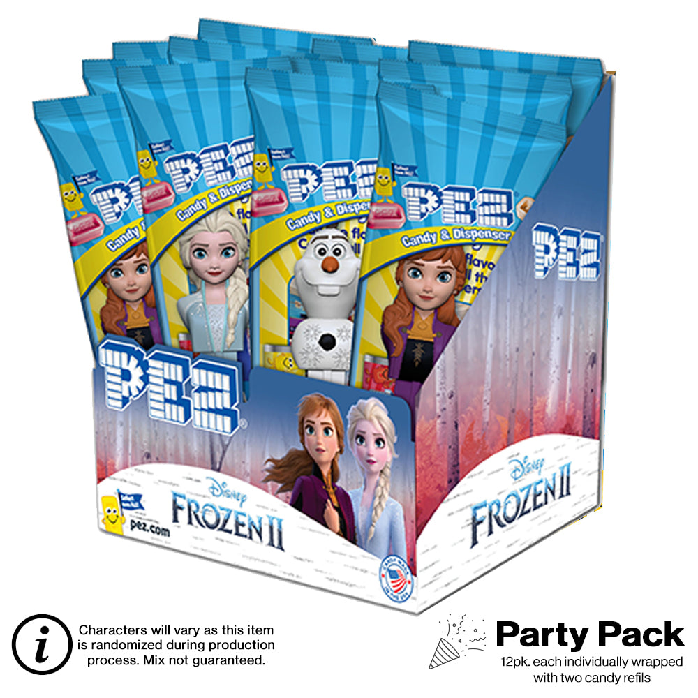 Frozen 2 PEZ Party Pack - 12 pack - Disney's Frozen 2 -PEZ Official ...