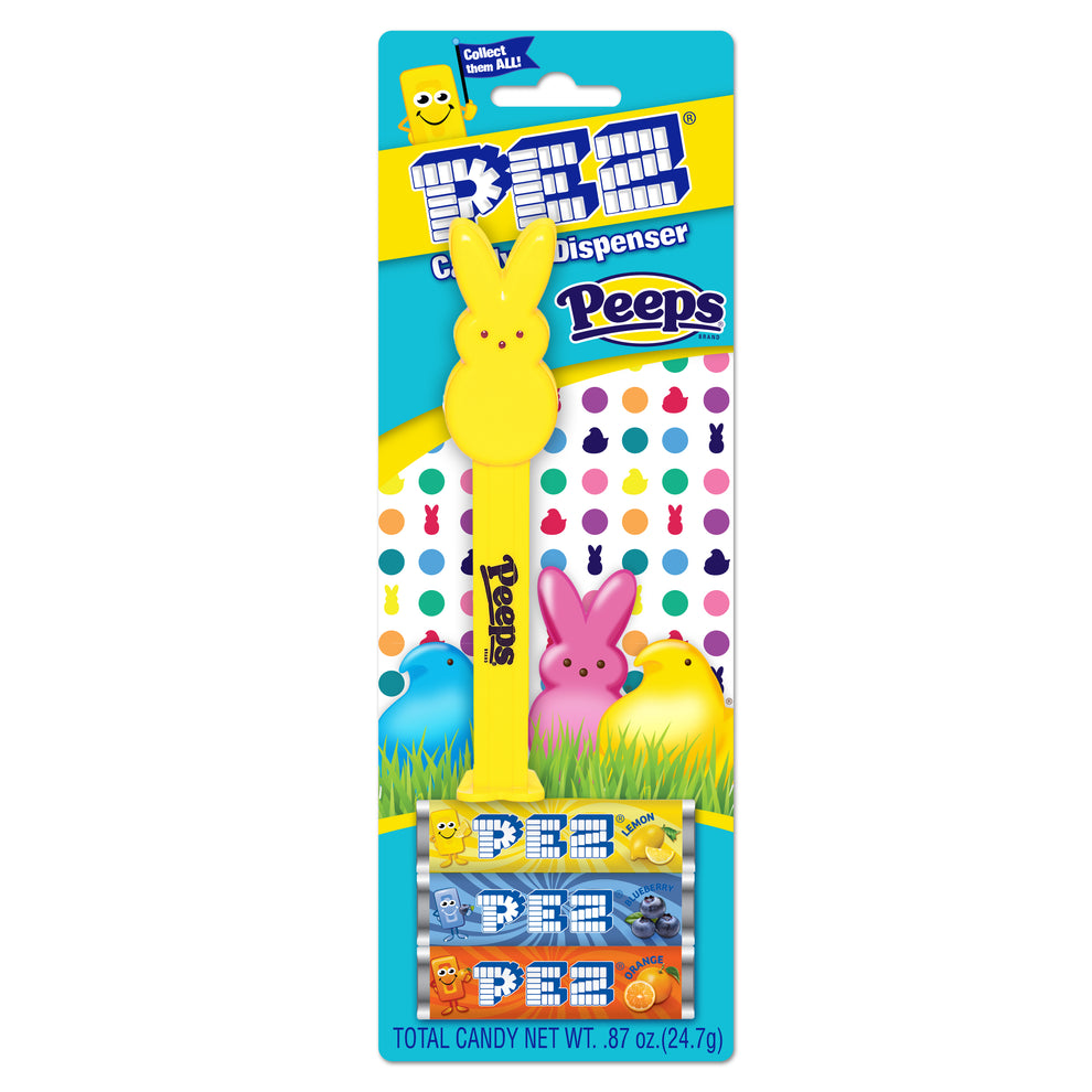 Peeps Yellow PEZ Dispenser & Candy | Peeps | PEZ Official Online Store ...