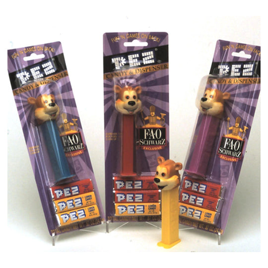 FAO Schwarz Bears PEZ Dispenser – PEZ Candy